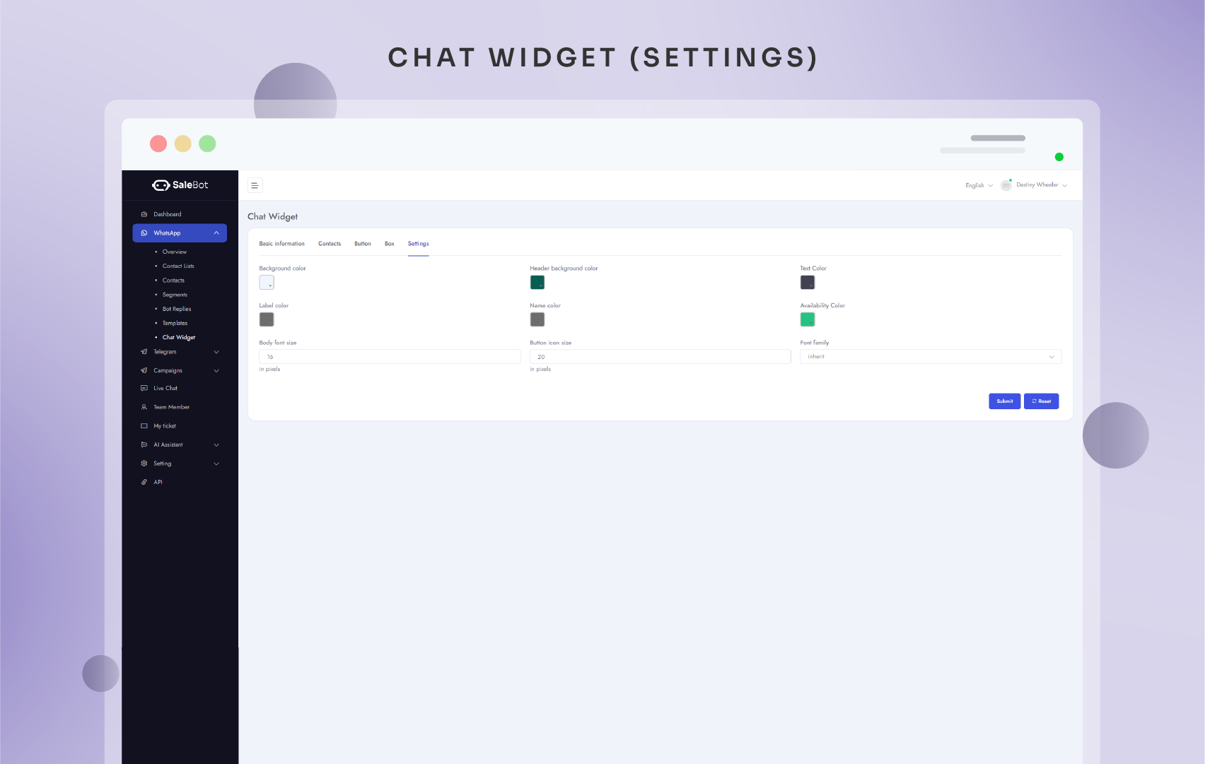 SaleBot Chat Widget Addon by spagreen | CodeCanyon